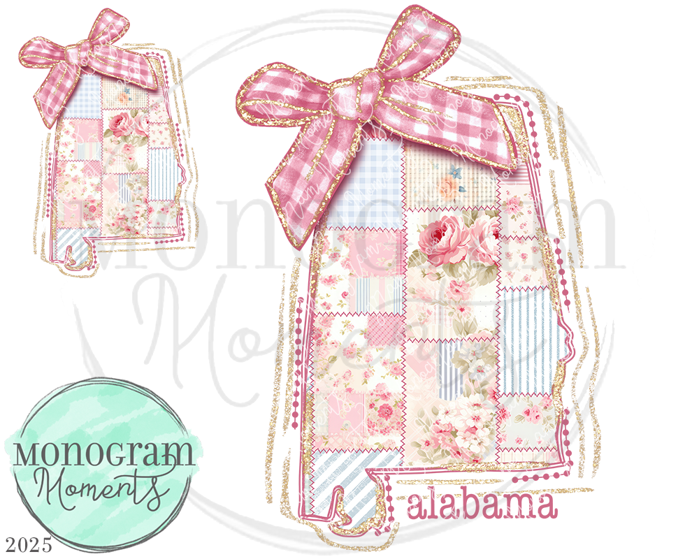 Alabama-Quilt – Monogram Moments