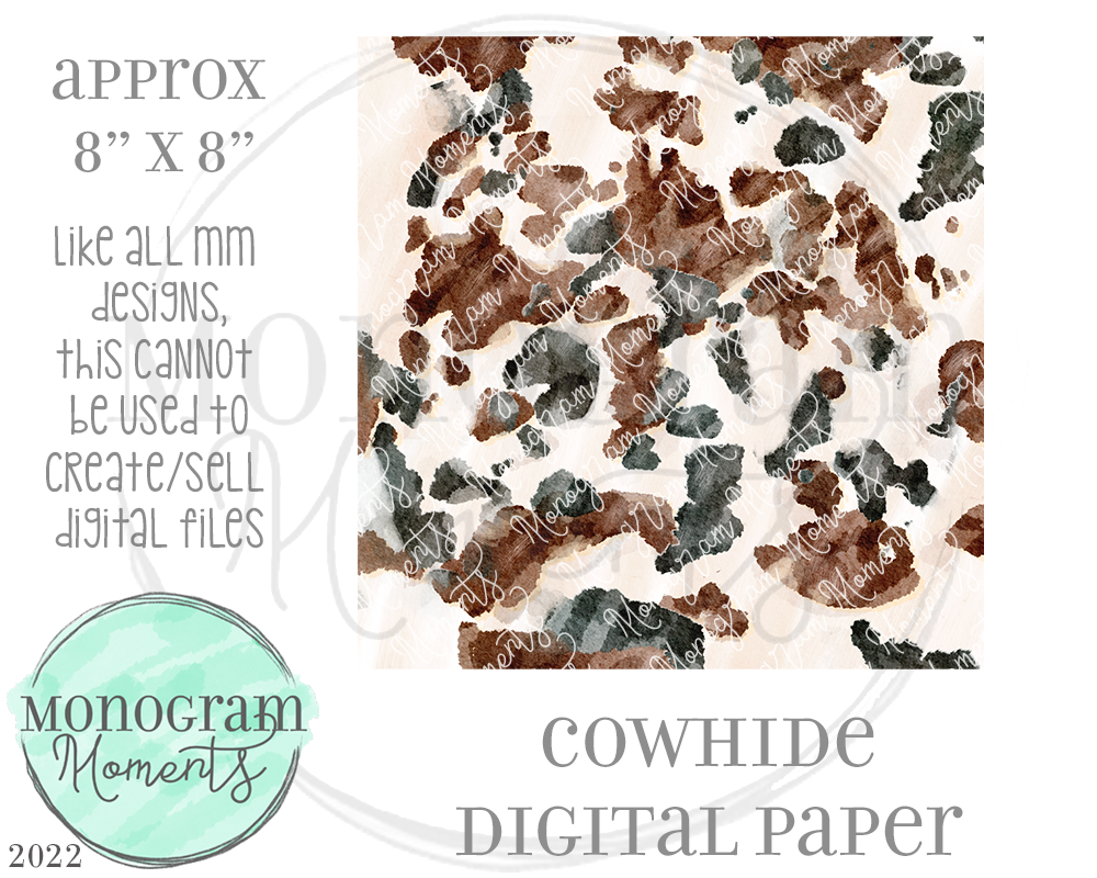 Cowhide DP – Monogram Moments