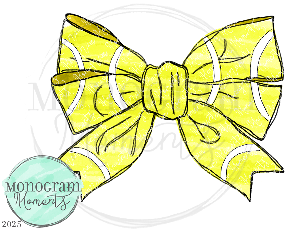 Tennis Bow – Monogram Moments