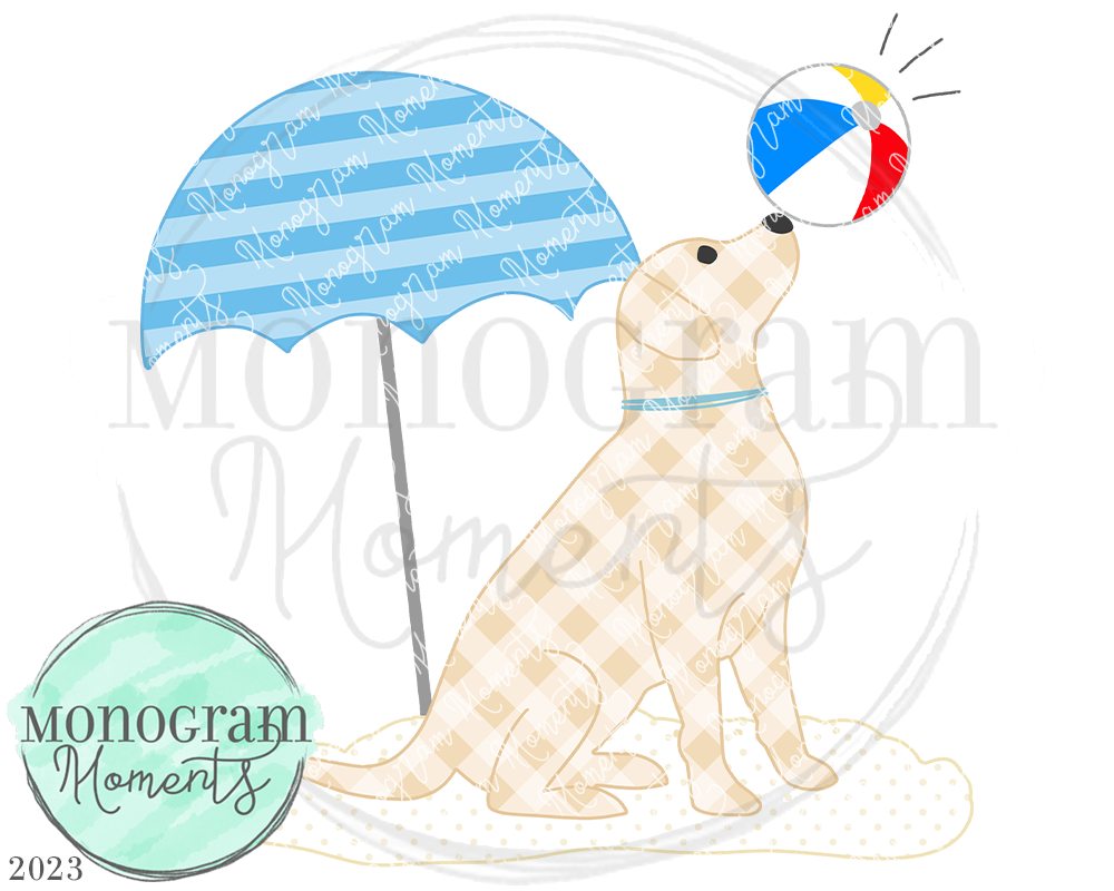 Beach Lab – Monogram Moments