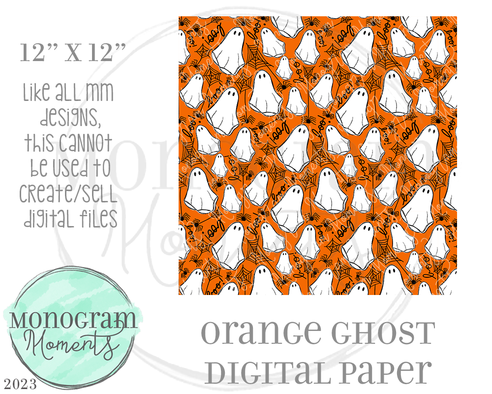 Orange Ghost DP – Monogram Moments