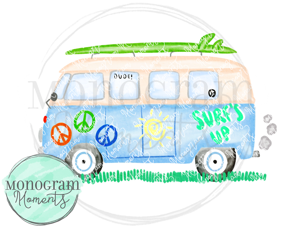 Boy's Surf Van – Monogram Moments