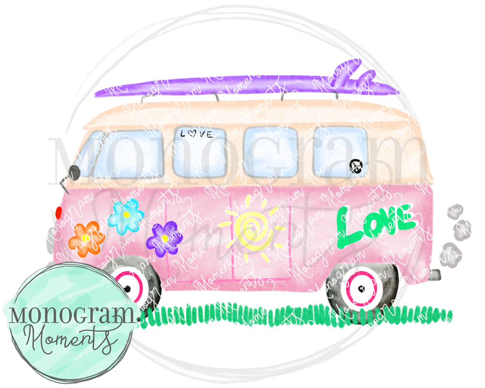 Girl's Surf Van – Monogram Moments