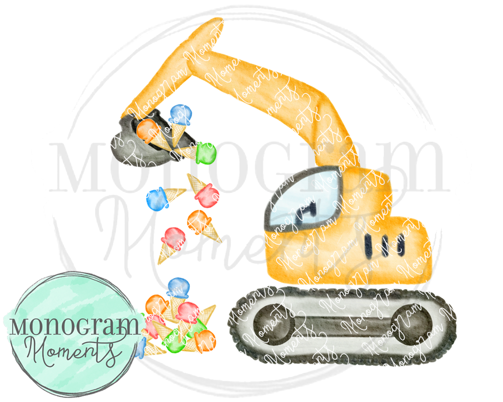 Ice Cream Crane – Monogram Moments