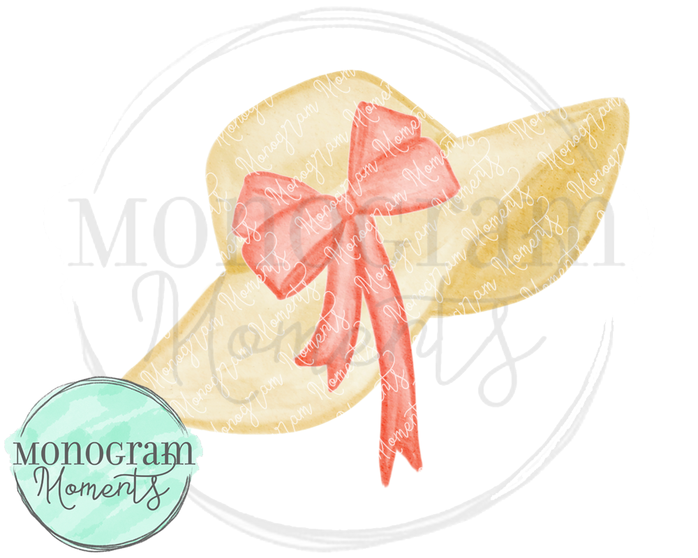 Girl's Beach Hat – Monogram Moments