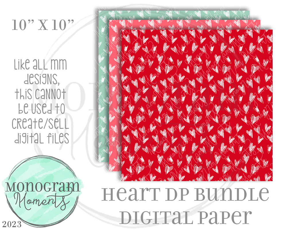 Heart DP Bundle – Monogram Moments